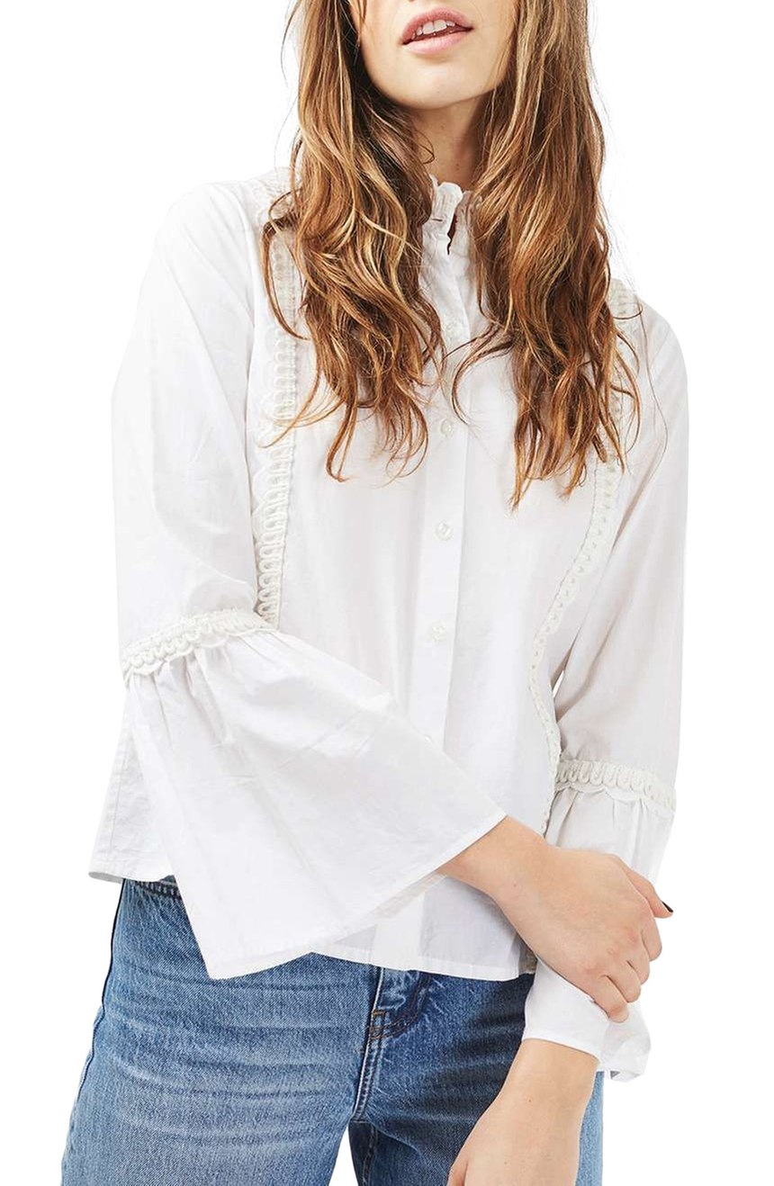 cotton-poplin-ruffle-blouse