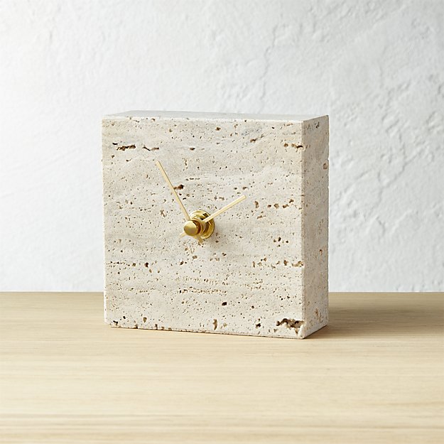 travertine-stone-clock
