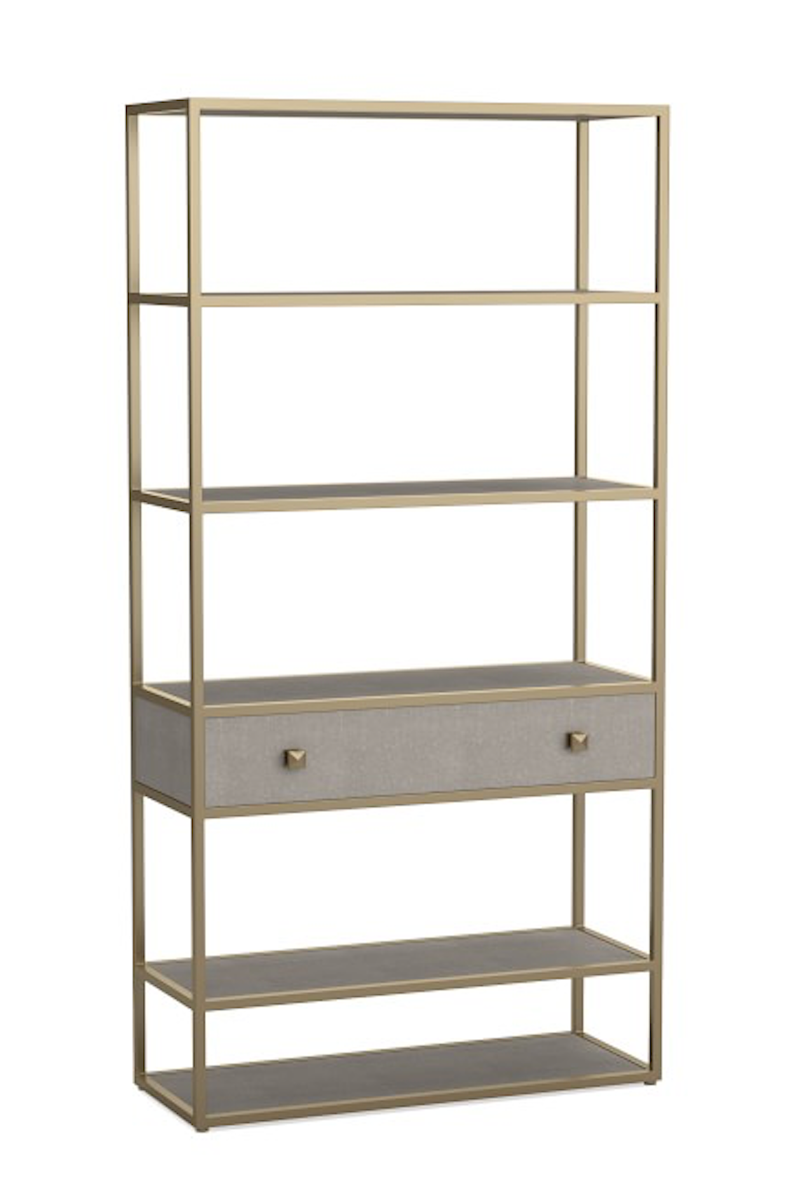 faux-shagreen-shelving-clean-lines-five-open-shelves-katie-considers ...