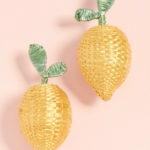 The Daily Hunt: Lemon Raffia Earrings and more!