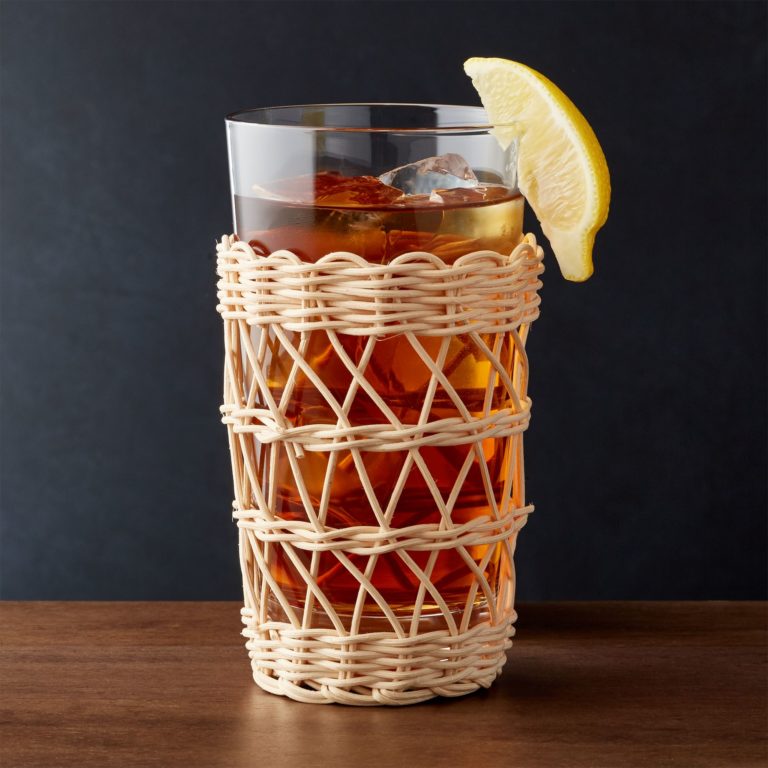 The Daily Hunt: The Chicest Rattan Wrapped Glassware and more!
