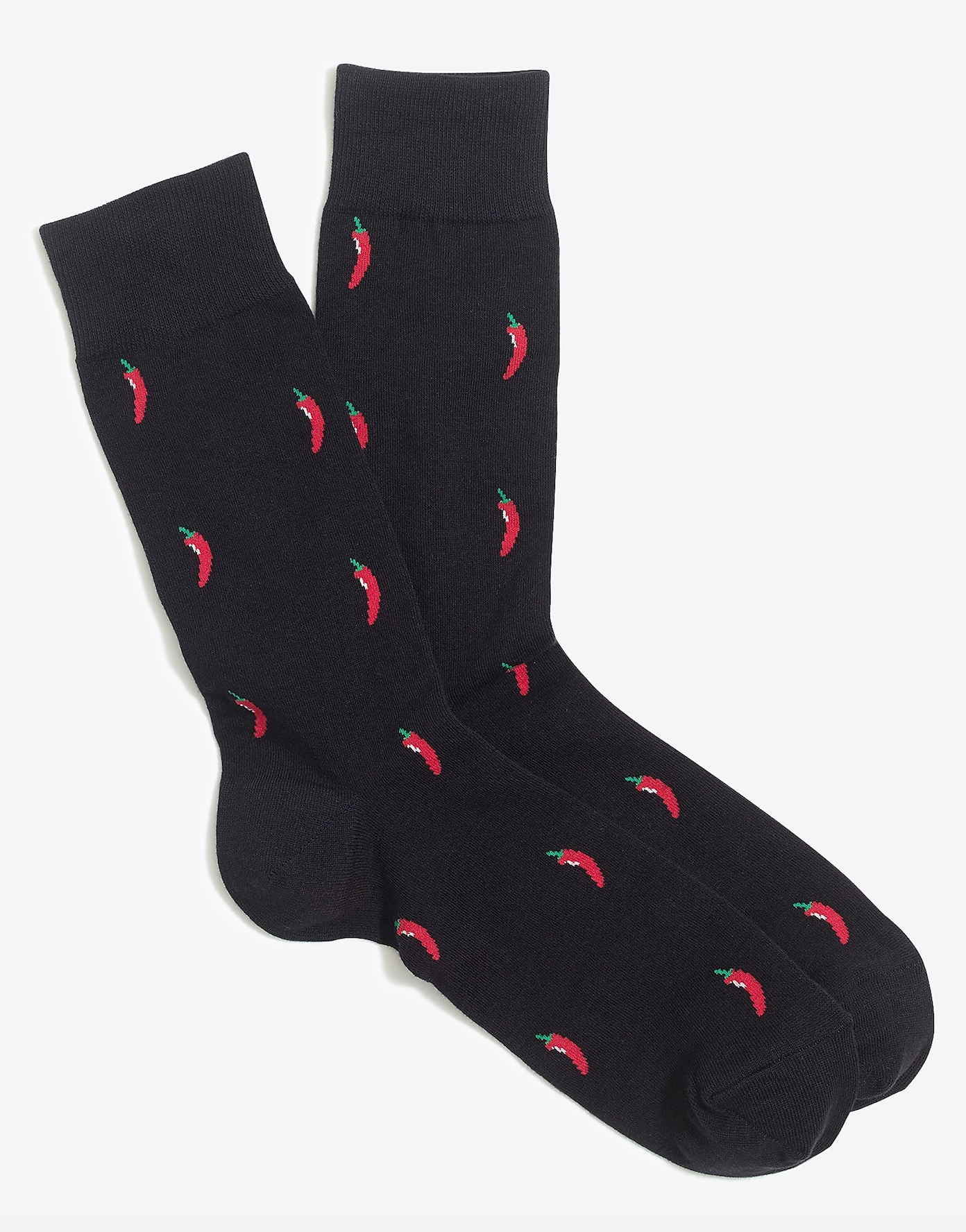 chili-pepper-socks-mens-dress-navy-fathers-day-gifts