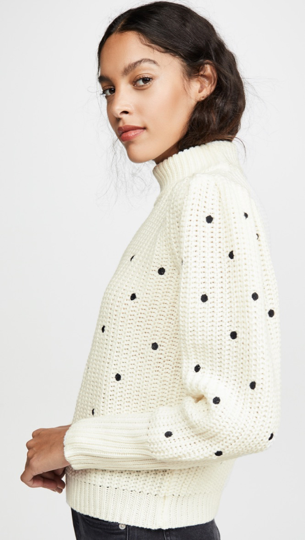 The Daily Hunt: Embroidered Dot Sweater and More!