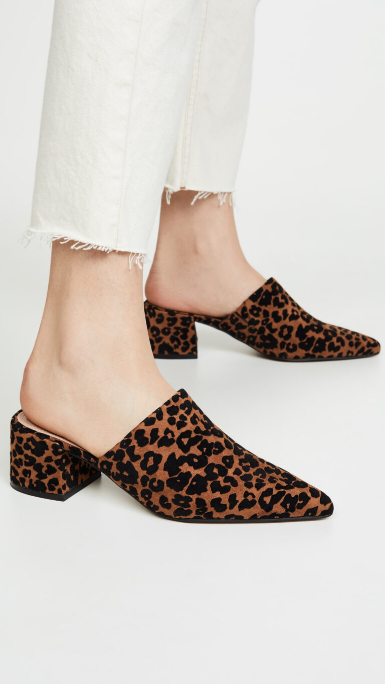 The Daily Hunt: Leopard Pointed Toe Mules and More! – Katie Considers