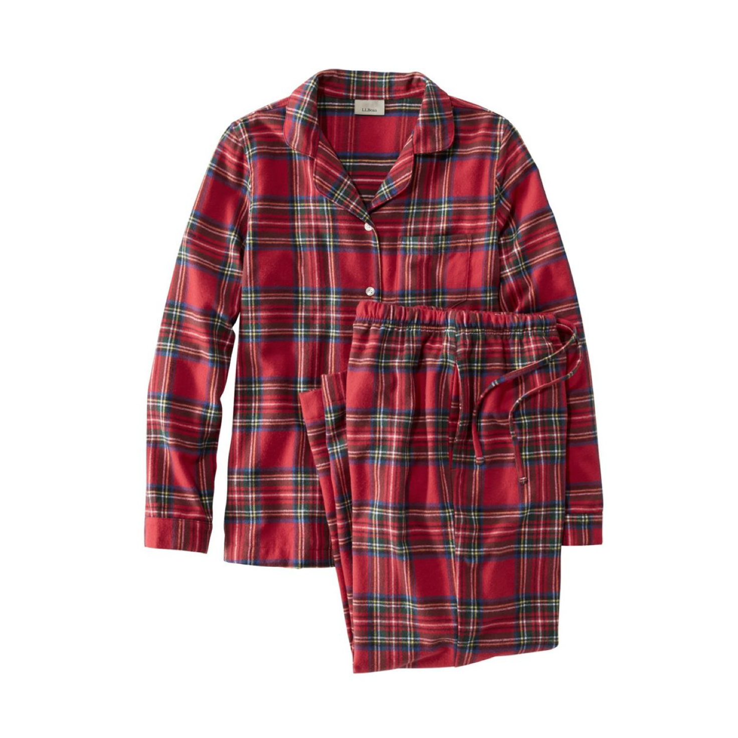 scotch-plaid-flannel-pajamas-red-tartan-pj-set