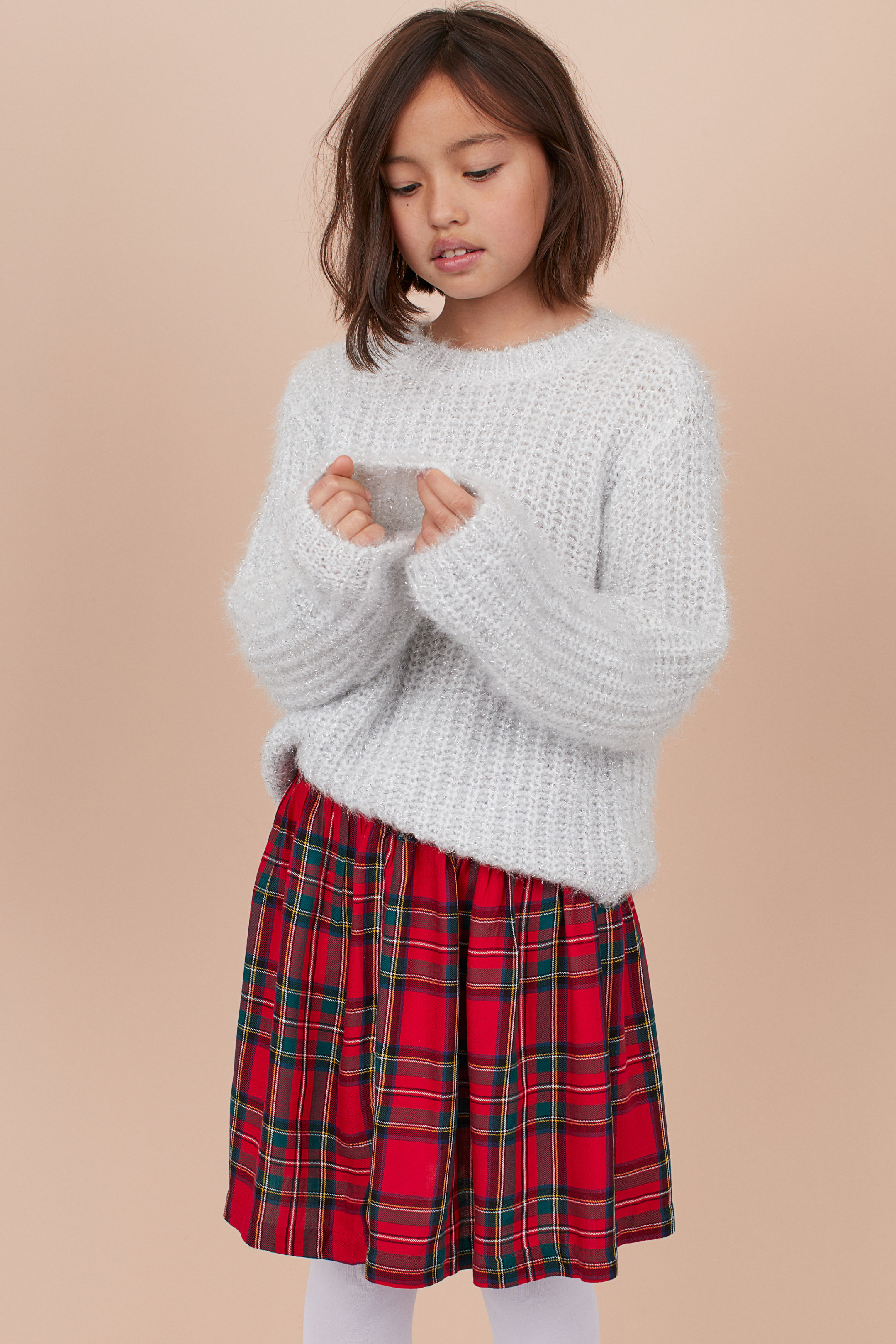 tartan-checked-plaid-skirt-girls