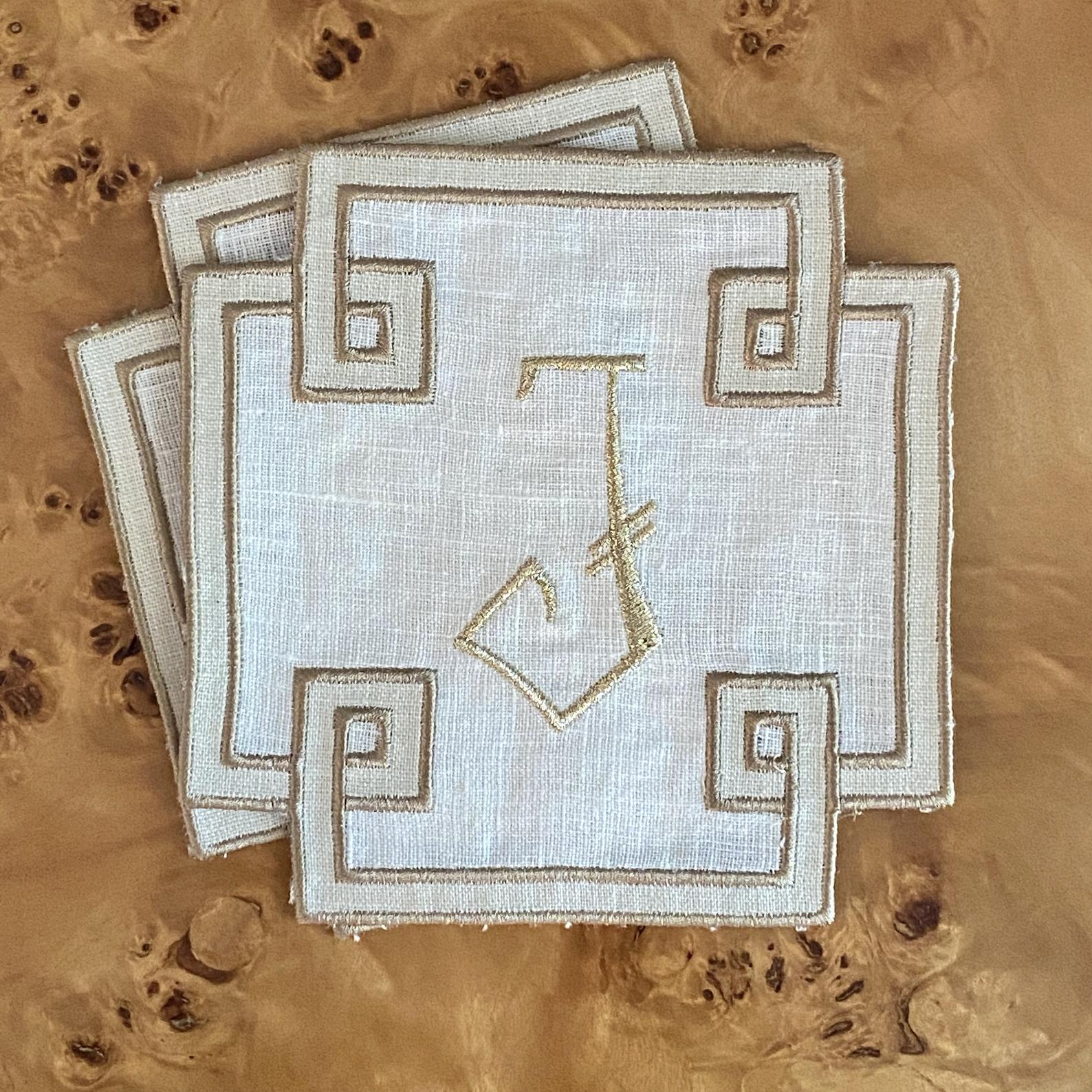 custom-monogrammed-linen-applique-cocktail-napkins-coasters