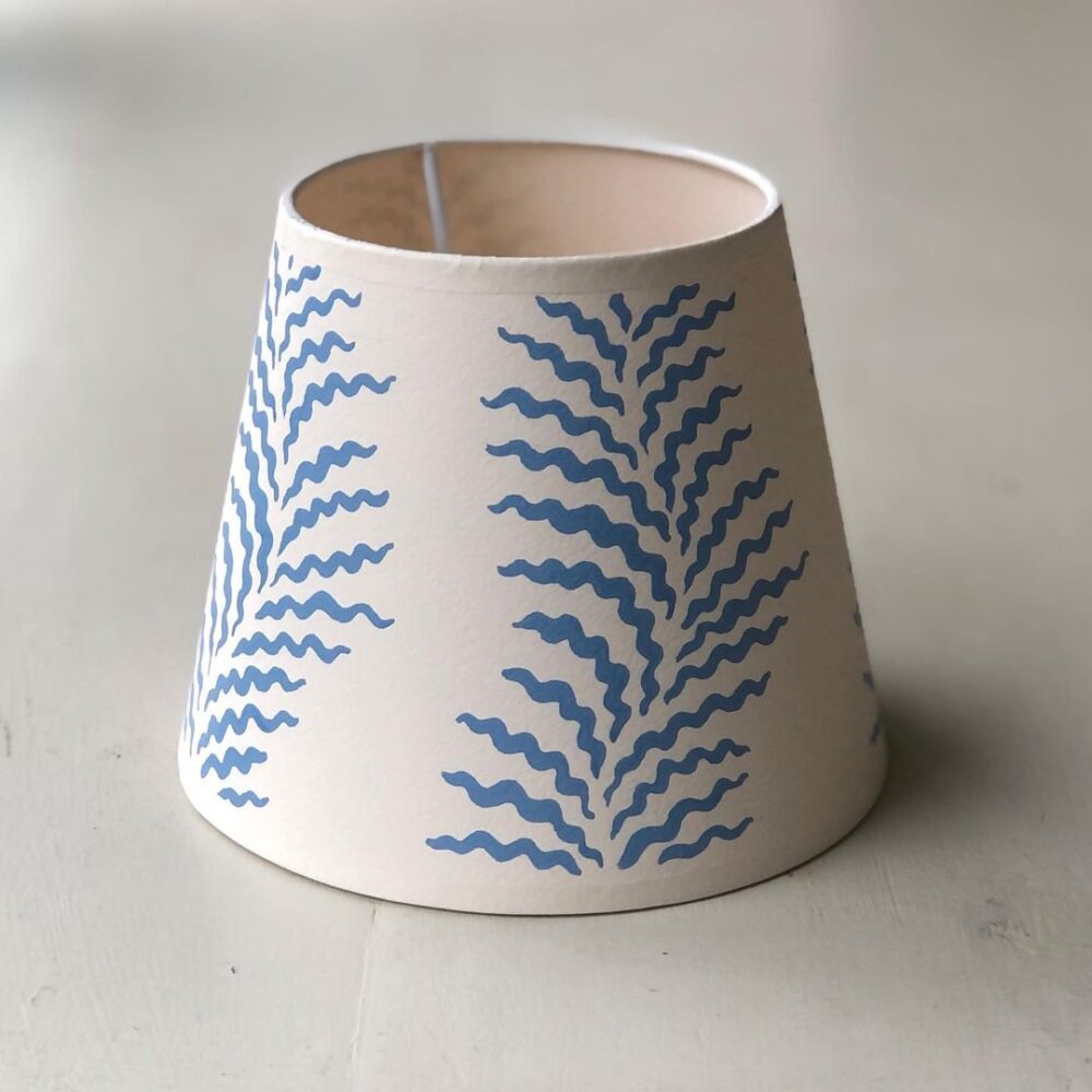 Gorgeous Hand-Painted Lampshades