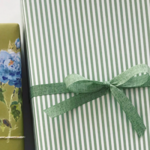 sage-green-pinstripe-gift-wrapping-paper